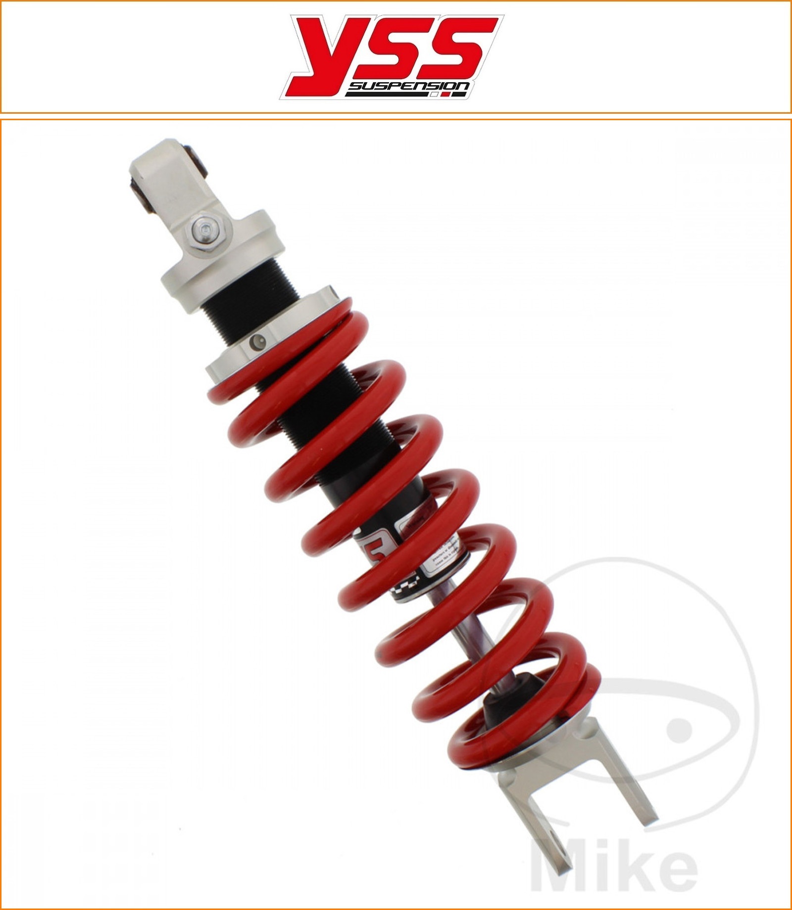 YSS 305 mm Standard Rear Mono Emulsion Gas Shock Eco Line | WizBiz
