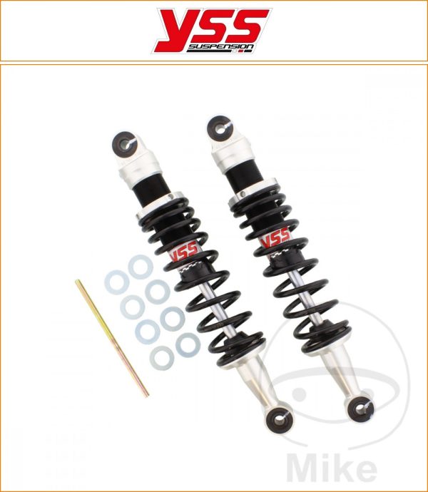 YSS 330 mm Standard Rear Twin Emulsion Gas Shock Eco Line | WizBiz