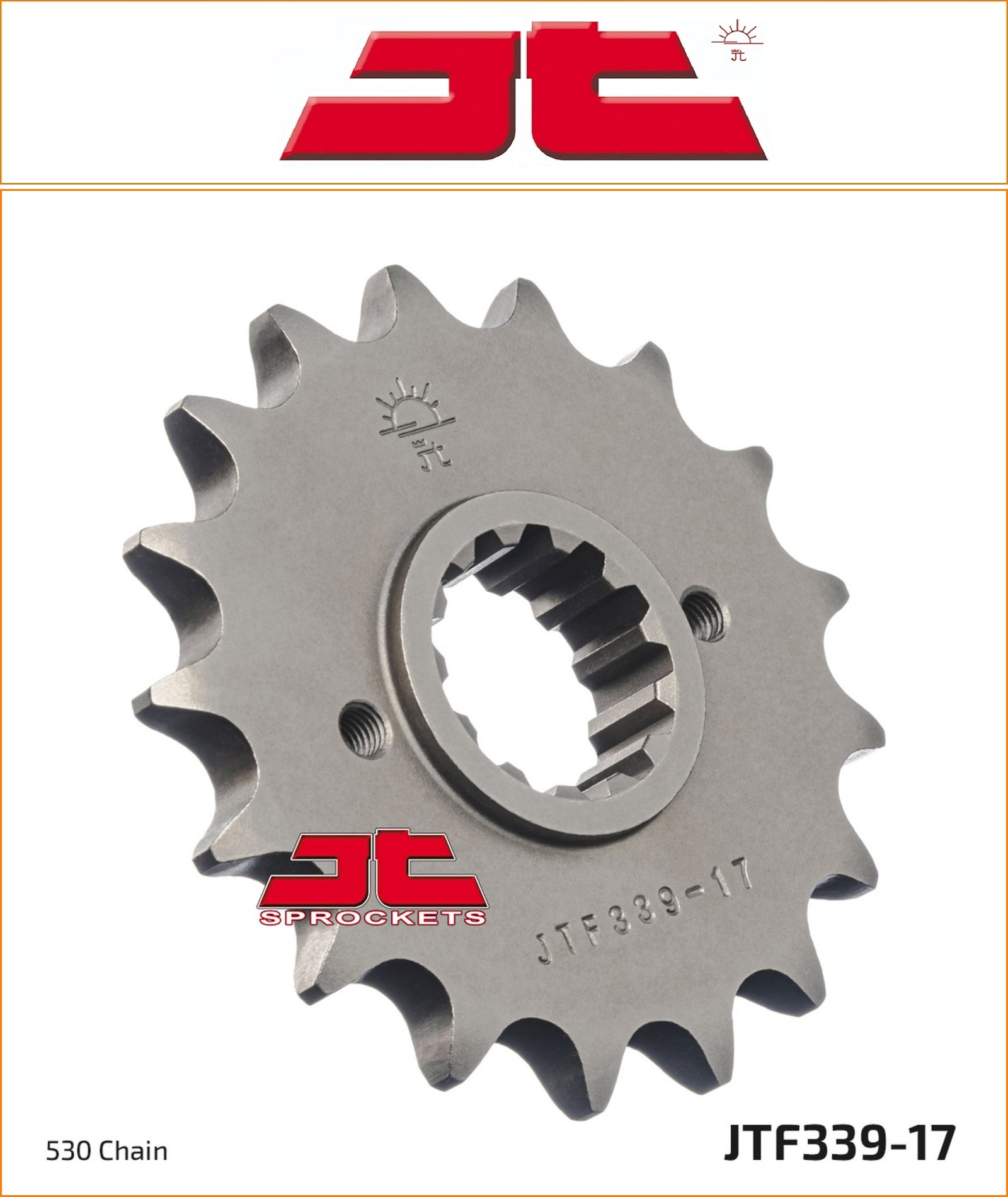 Chain and Sprocket Kit With a RK ZXW 530 Pitch 114 Link Red Chain | WizBiz