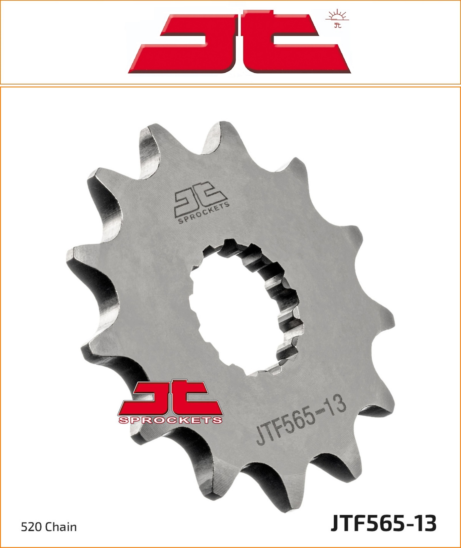 Chain and Sprocket Kit With a RK XRE 520 Pitch 116 Link Steel Chain ...