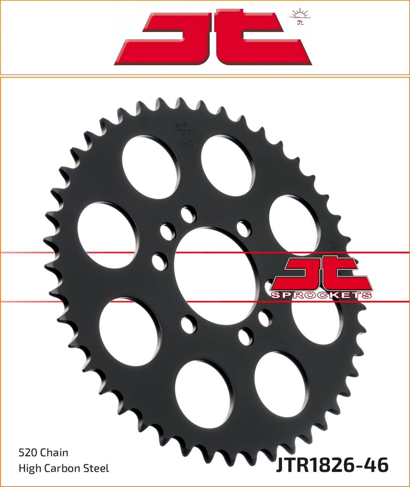 Chain and Sprocket Kit With a RK XRE 520 Pitch 114 Link Steel Chain ...